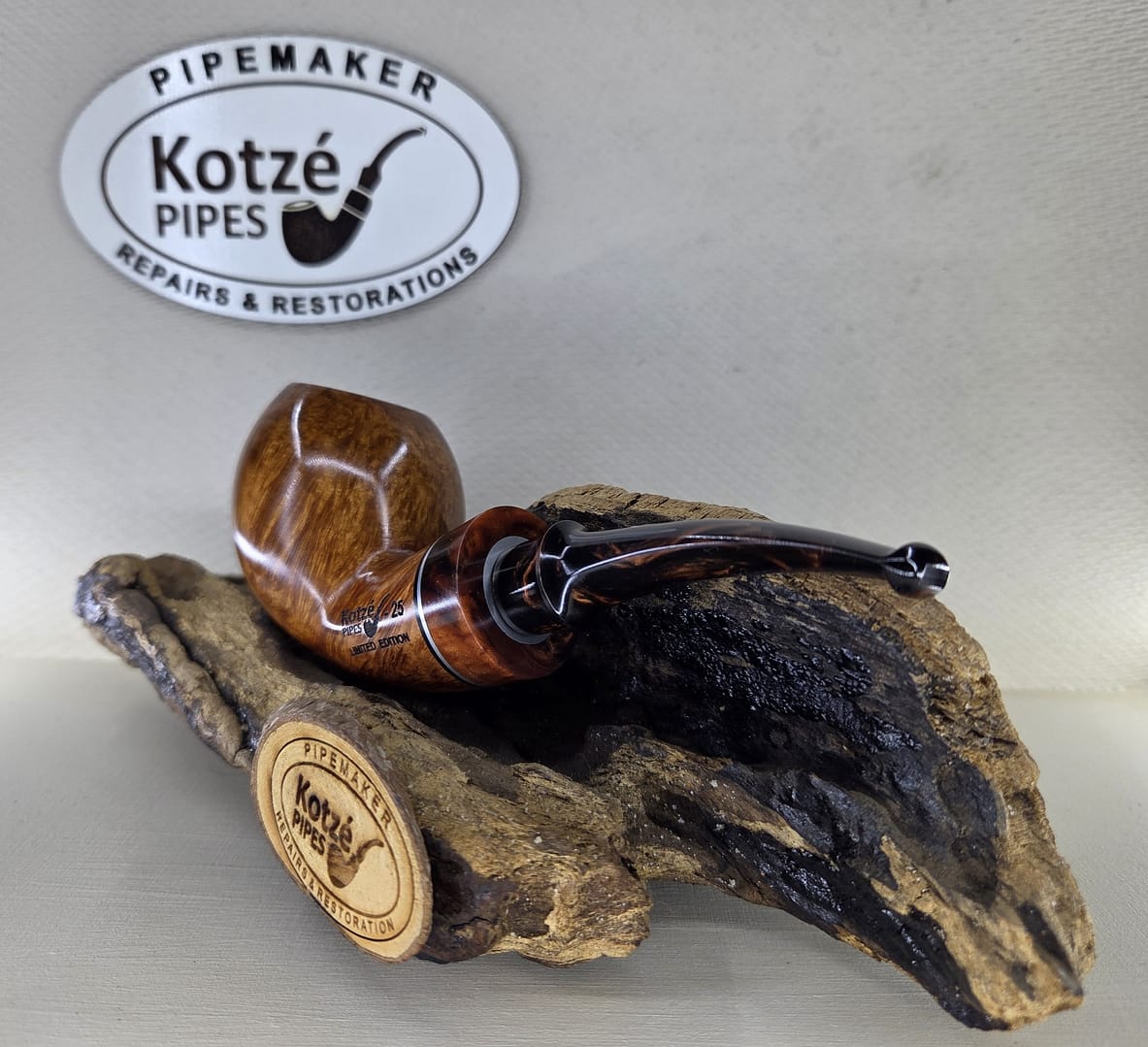 Danish Egg Italian Briar Quarter Bent 508 SS-2 Limited Edition (No ...